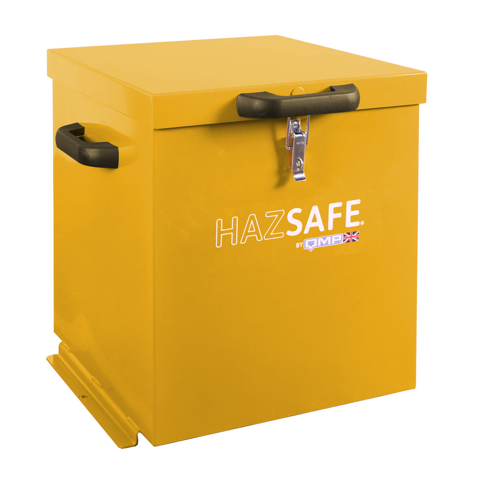 HazSafe Hazardous Site Security Box in Yellow with 40 Litre Sump Capac ...