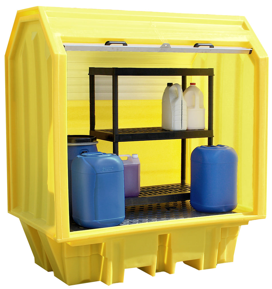 COVERED SPILL PALLET BUNDS – One Stop For Safety