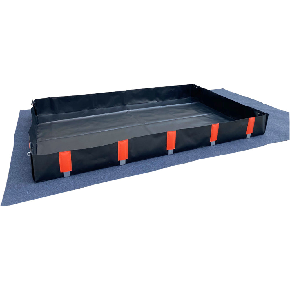 EB4 Portable Collapsible Containment Bund - 2500x1500x250mm – One Stop ...