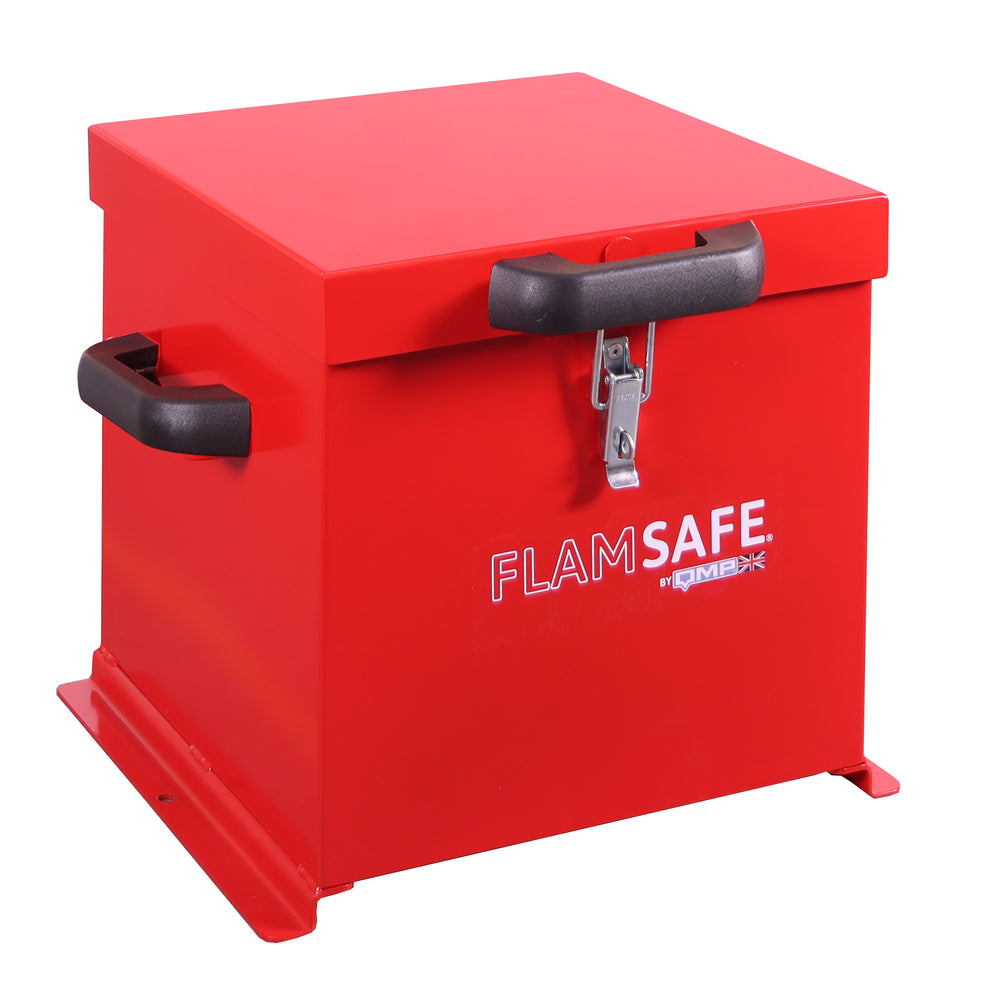 FlamSafe Hazardous Site Security Box in Red with 16 Litre Sump Capacit ...