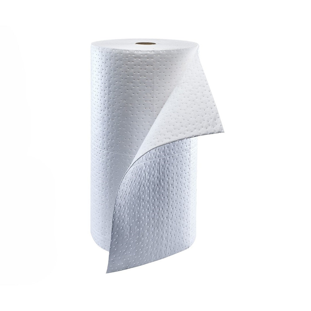 128 Litre Oil Absorbent Roll 800mm X 40m White – One Stop For Safety