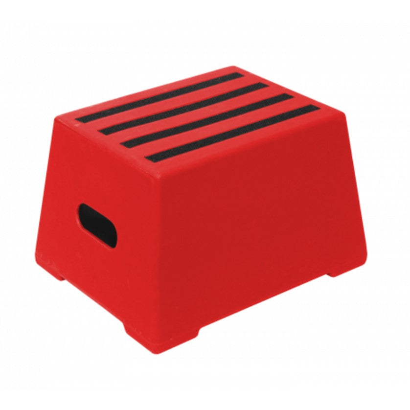 RW0101R Heavy Duty Premium Safety Steps in Red - 1 Step – One Stop For ...