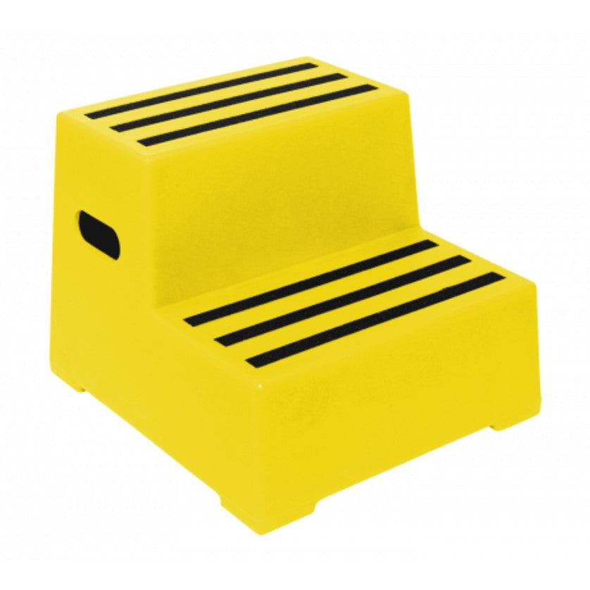 RW0102Y Heavy Duty Premium Safety Steps in Yellow - 2 Step – One Stop ...