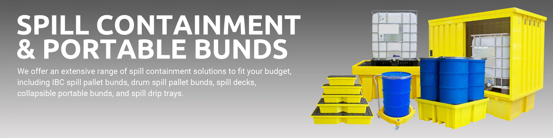 One Stop for Safety l Spill Containment l IBC Tanks | Absorbents – One ...