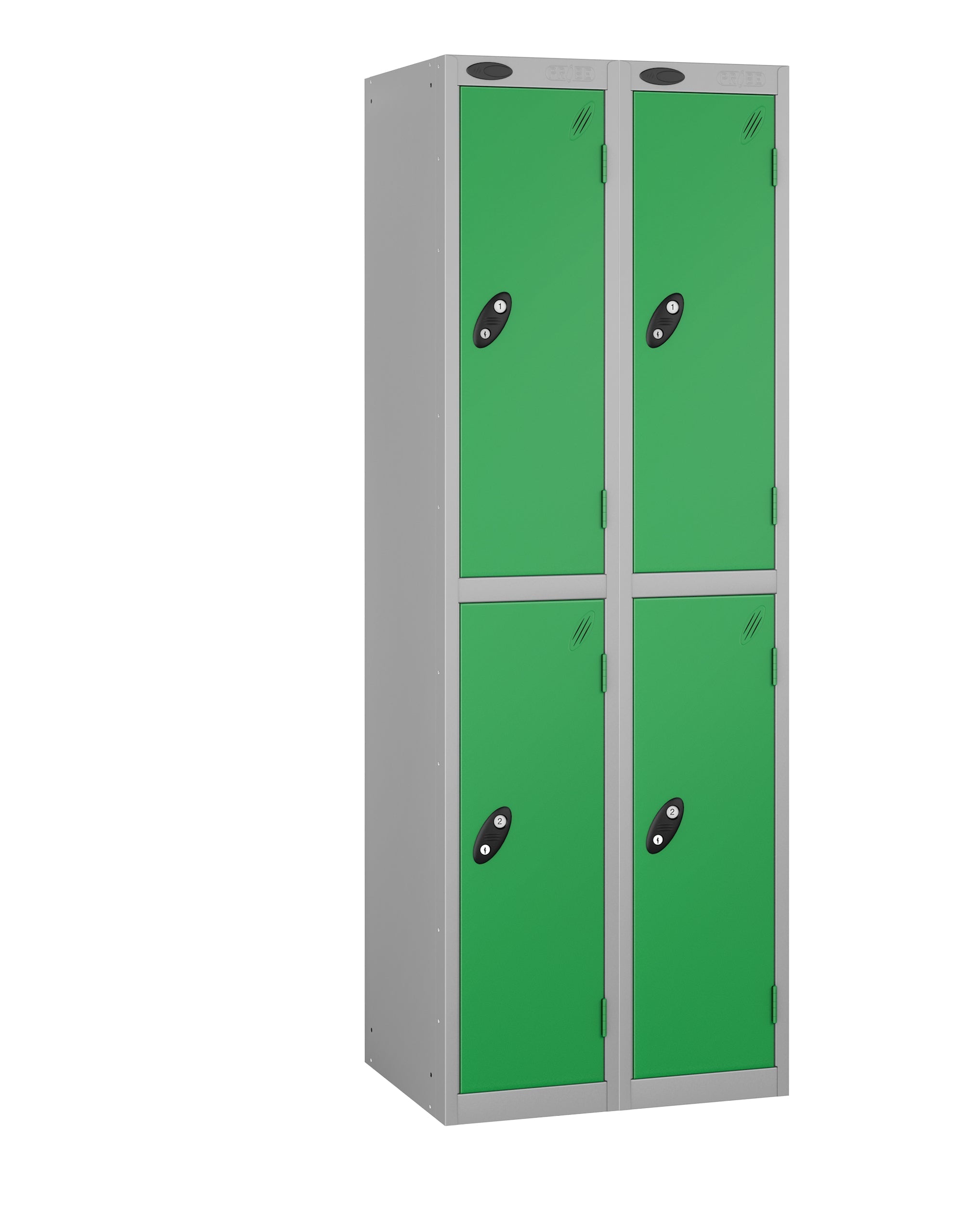 PROBEBOX STANDARD 2 NEST STEEL LOCKERS - FOREST GREEN 2 DOOR – One Stop ...