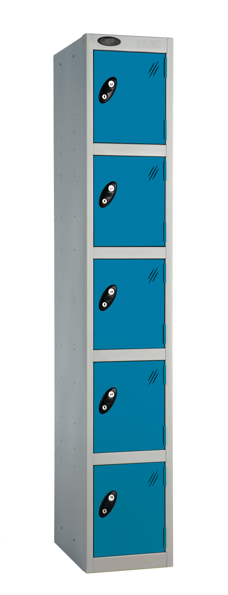 PROBEBOX STANDARD 1 NEST STEEL LOCKERS - ELECTRIC BLUE 5 DOOR – One ...