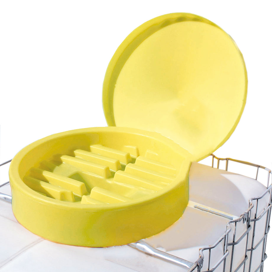 DF200 IBC Funnel & Lid with Integral Debris Strainer – One Stop For Safety