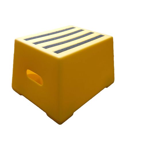 RW0101Y Heavy Duty Premium Safety Steps in Yellow - 1 Step – One Stop ...